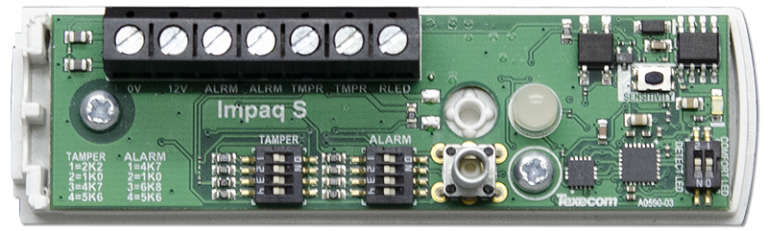 Product Enhancements to Impaq S Series Shock Sensors - Texecom