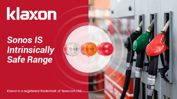 The Klaxon Sonos Intrinsically Safe Range - Texecom